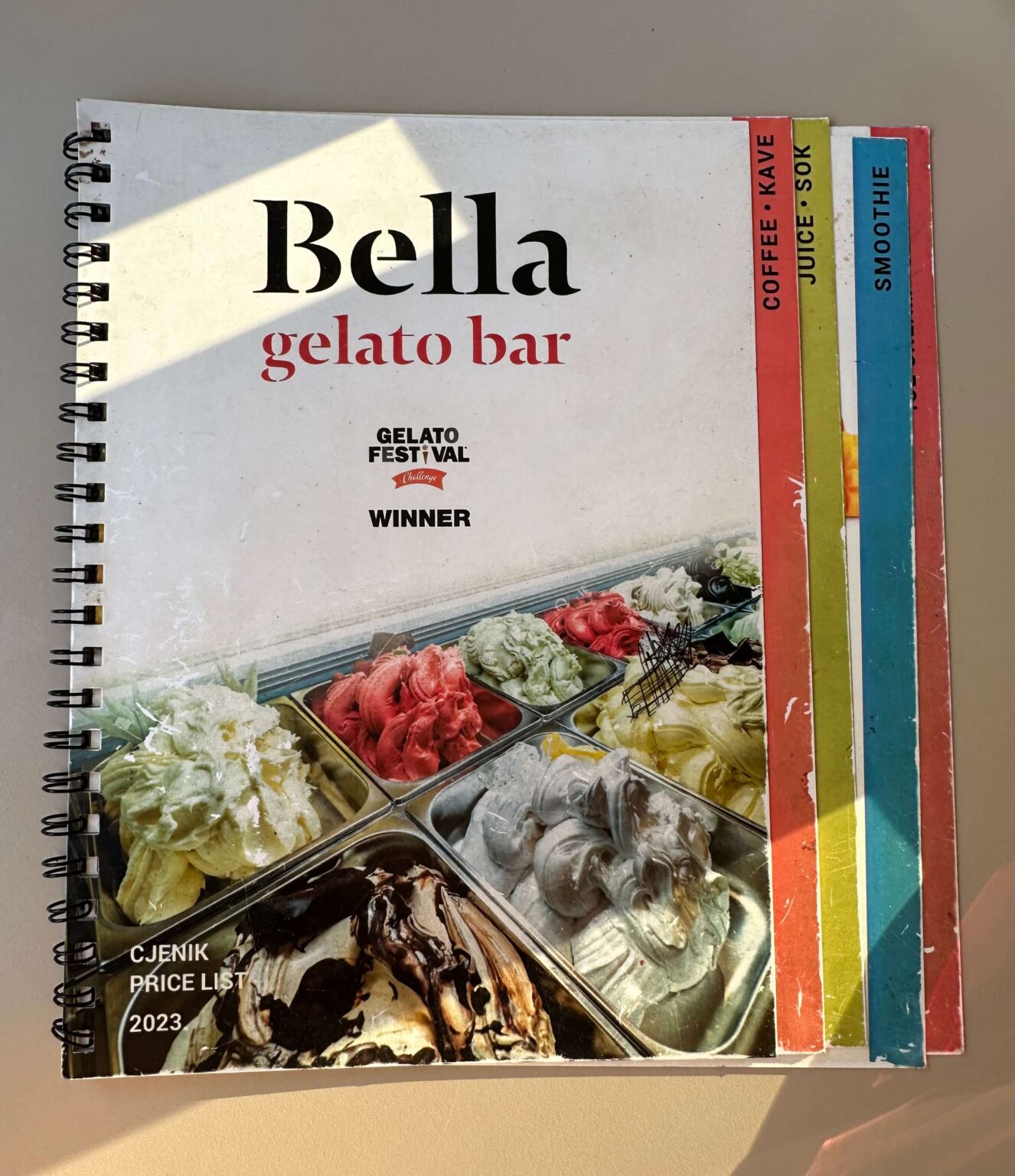 Gelato Bar Bella in Trogir Offers a Variety of Unique Flavors - izzy ...