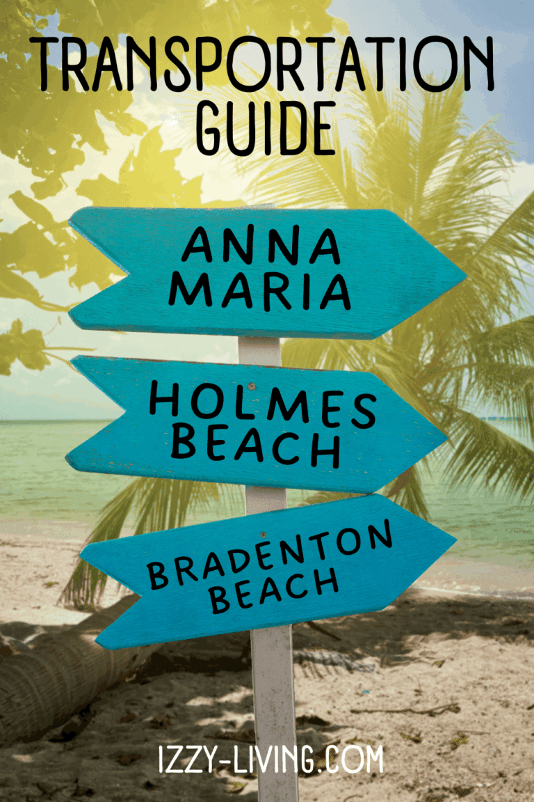 Guide to Transportation for Anna Maria Island - izzy-living.com